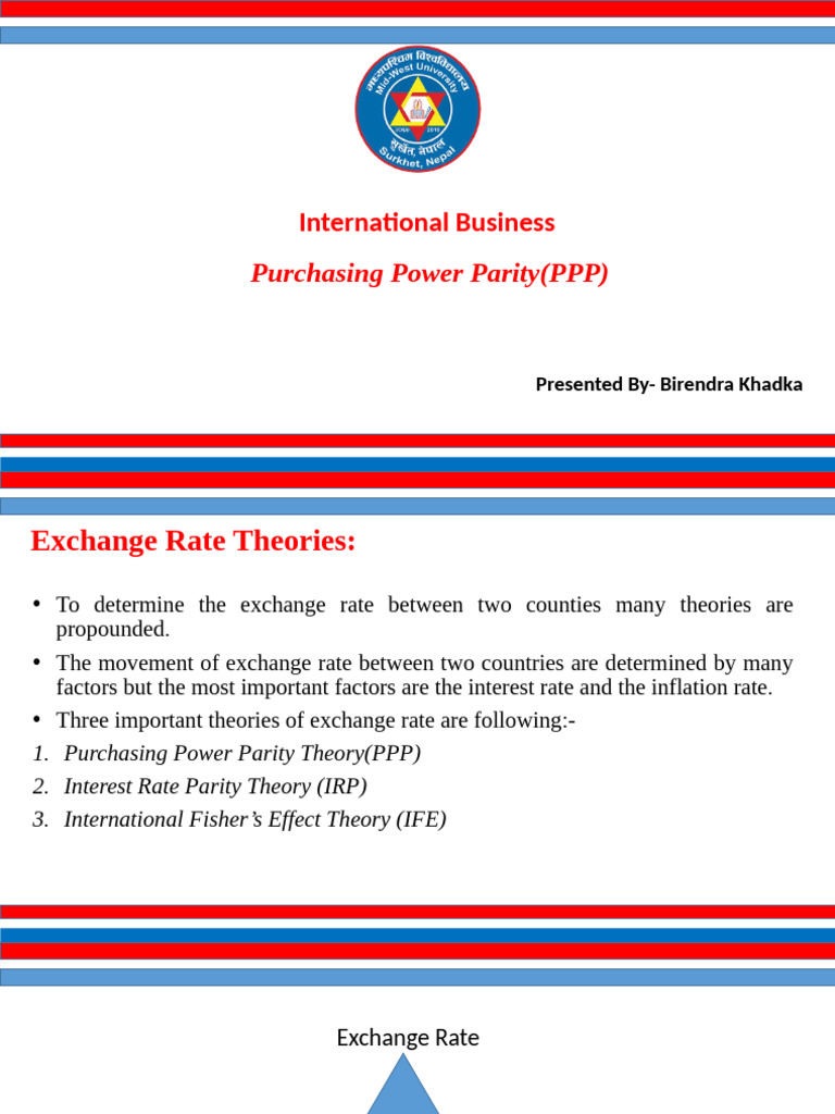 Purchasing Power Parity | PDF | Cost Of Living | Purchasing Power Parity