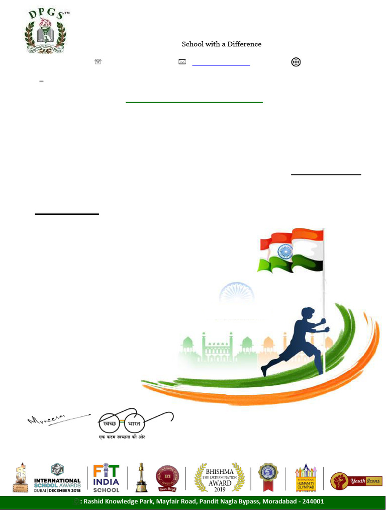 Independence Day circular 7 | PDF