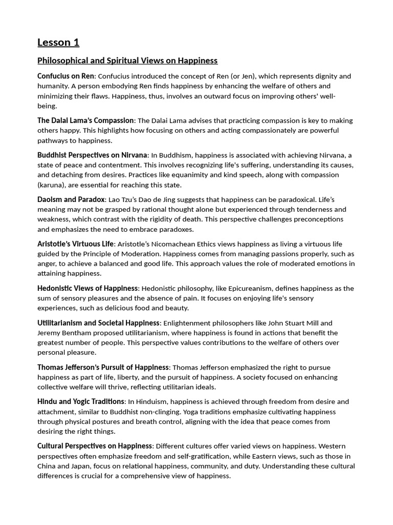 The Science of Happiness | PDF