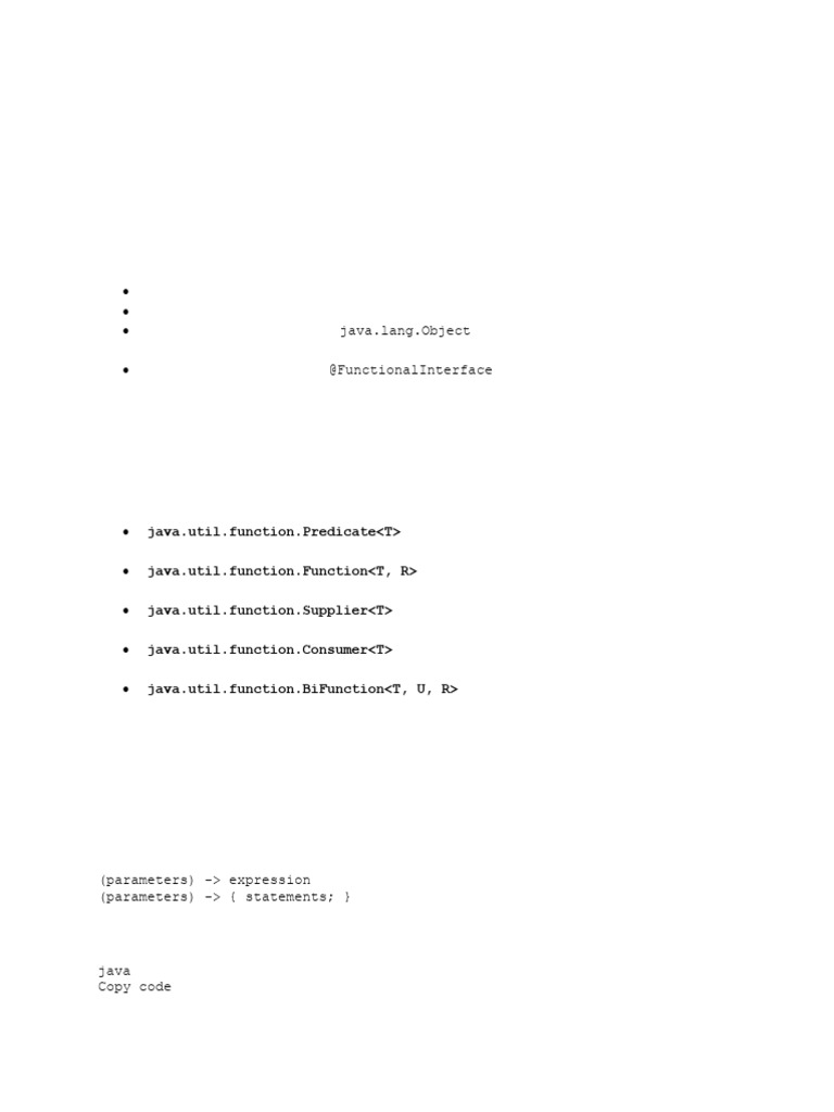 Java Question Bank | PDF