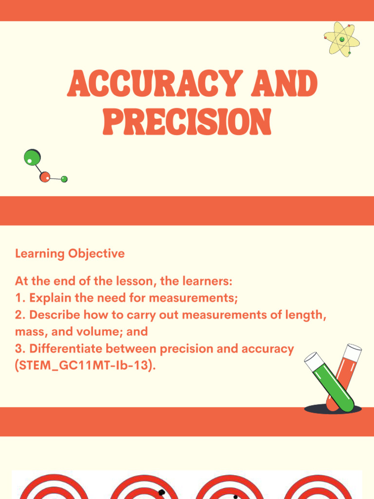 Accuracy and Precision | PDF