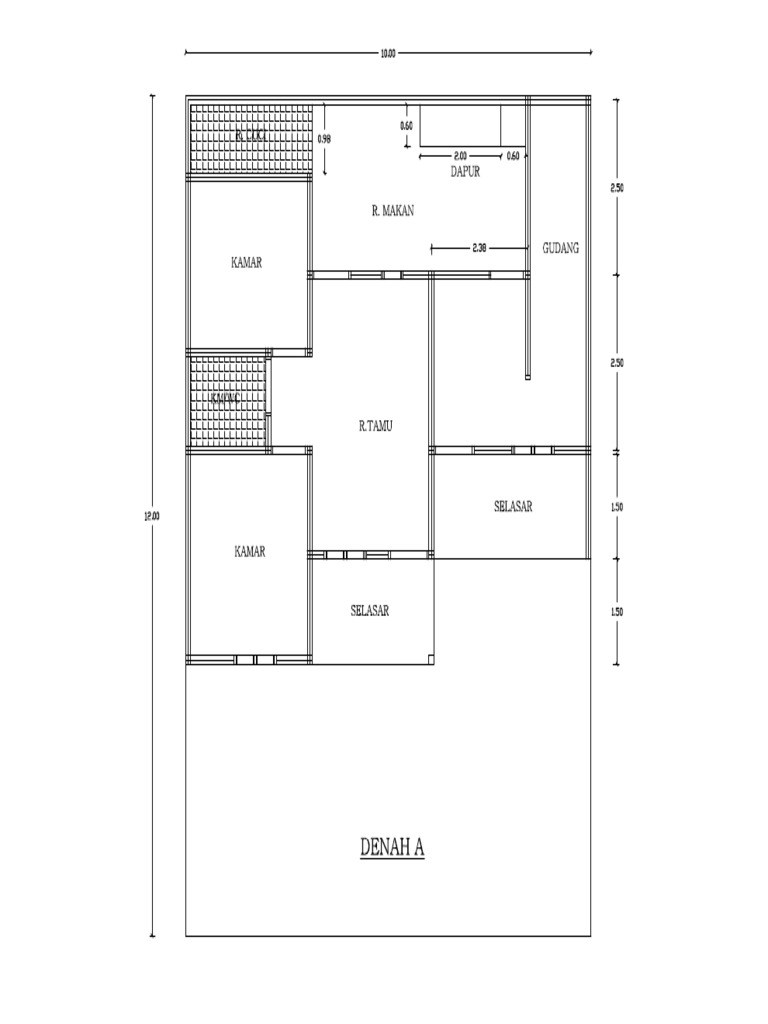 Denah A | PDF