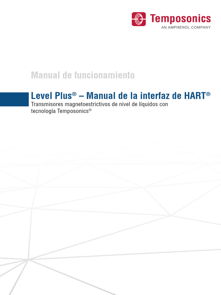 Operation Manual Hart Interface 551699 ESM | PDF