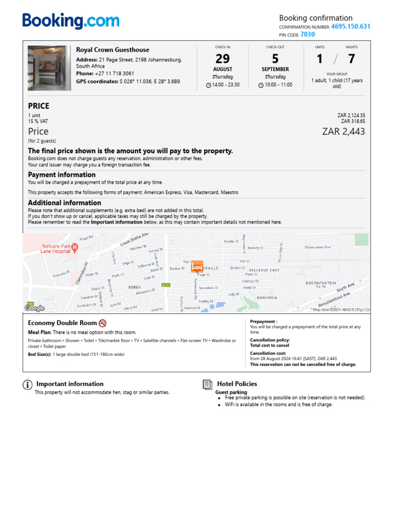 Confirmation | PDF
