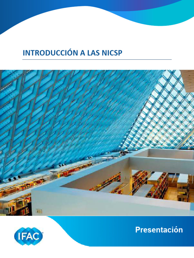 08 - Introducción A Las NICSP 'Presentación' | PDF
