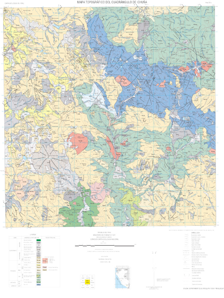 A 014 Mapa - Ichuña 33u | PDF