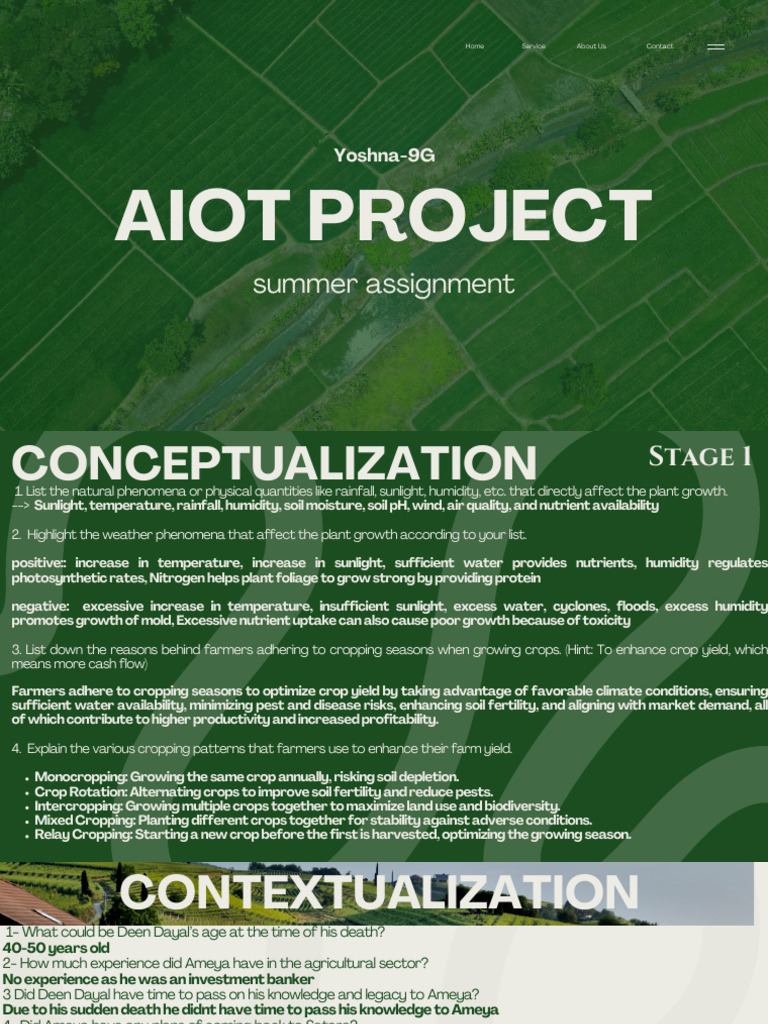 AIOT Project | PDF