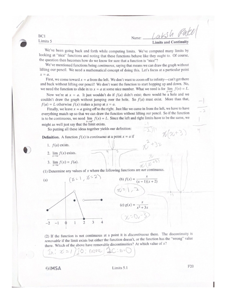 Limits 5 | PDF