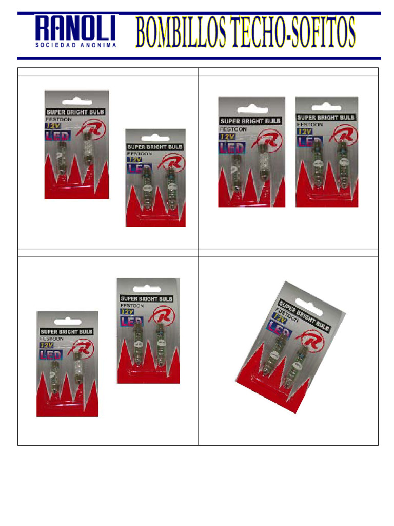 Bombillos Fusibles | PDF