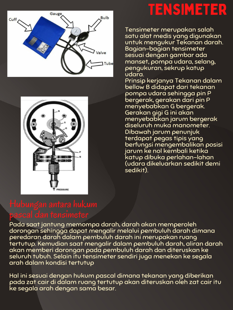 Tensimeter | PDF