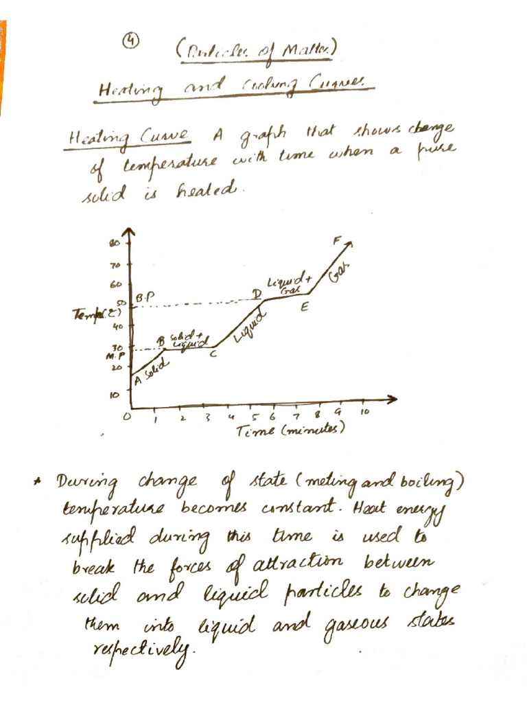Chemistry Heating and Cooling Curves Lesson 2 | PDF