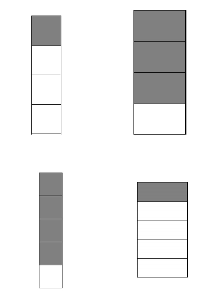 Flashcards Fractions | PDF