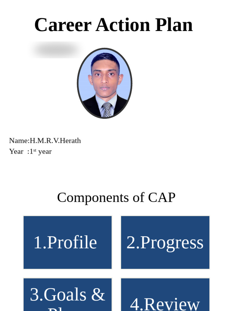 Career Action Plan Format 2024 | PDF