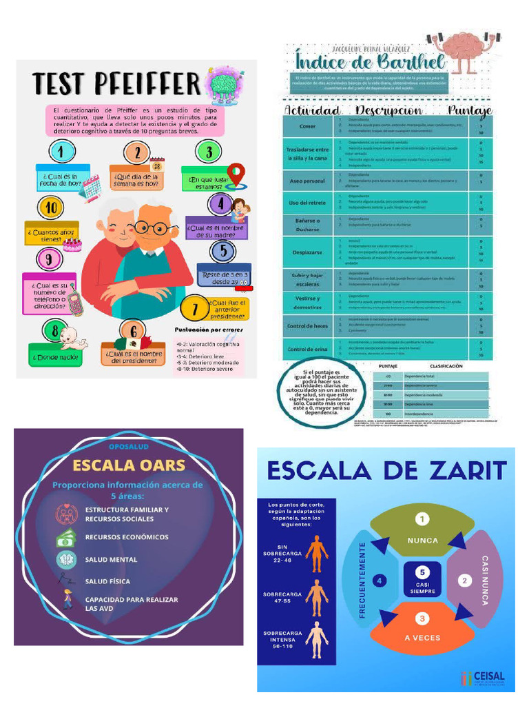 Escalas de Valoración | PDF