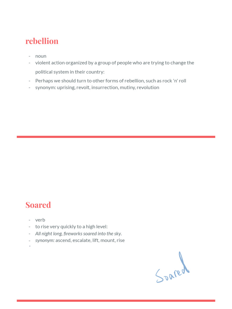 Vocabulary Card (Customs and Traditions) PDF | PDF