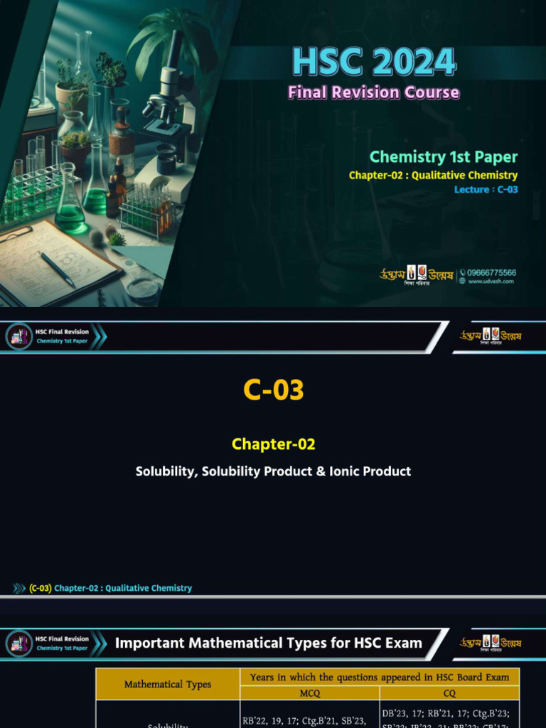 Chemistry 1st Paper Chapter 2 3 | PDF