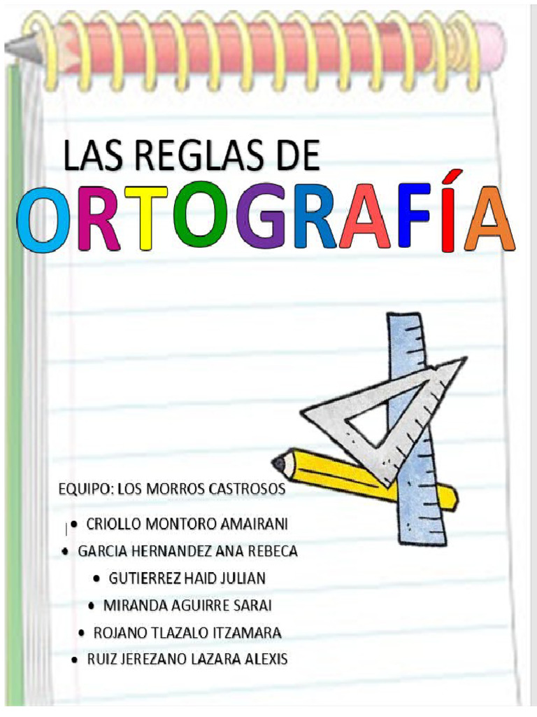 Reglas de Ortografia | PDF