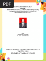 Jurnal Pembelajaran PPG Modul 1, Prinsip Pengajaran Dan Asesmen by Understanding by Design (UbD ...