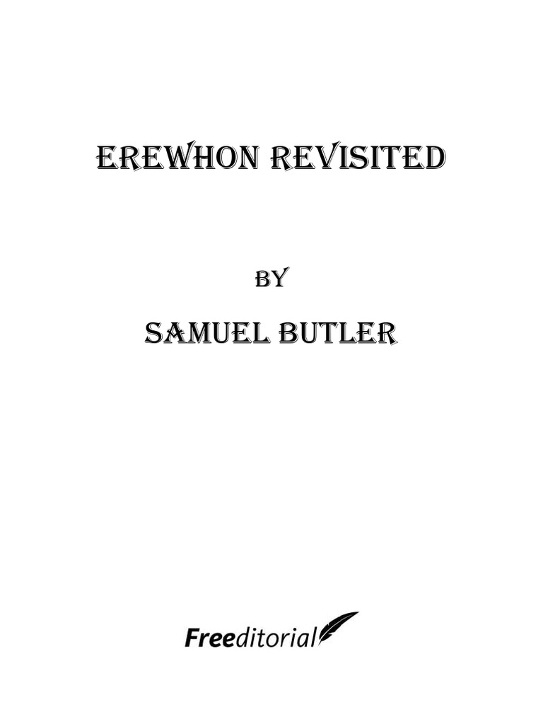 Erewhon | PDF