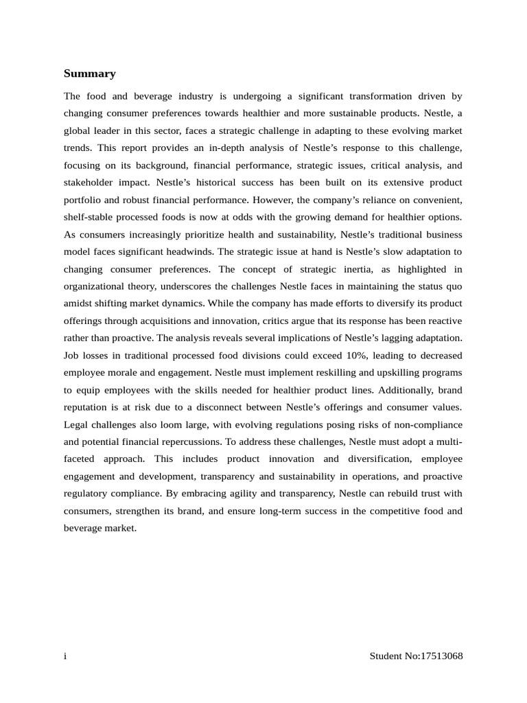 Assessment Point 1 - Report | PDF