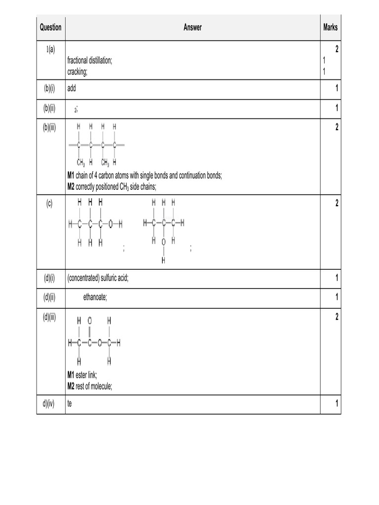 Alkenes 1 MS | PDF