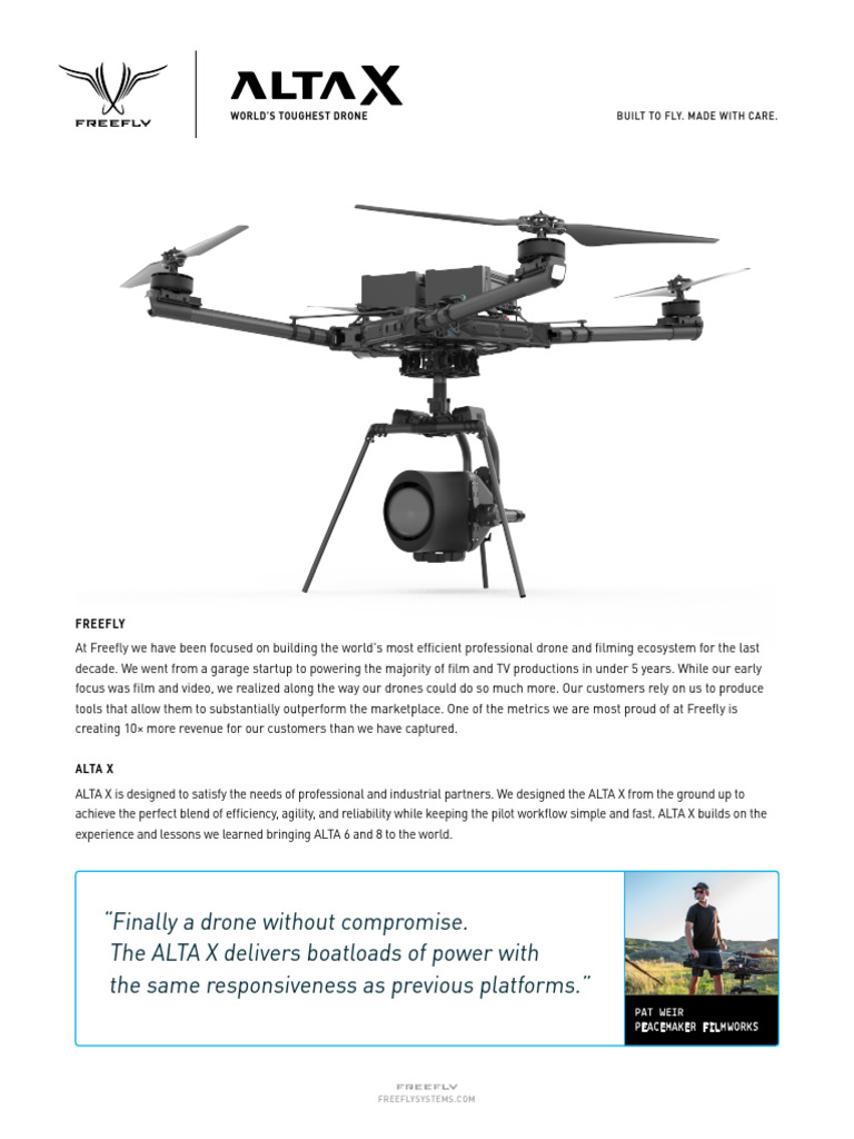 Alta X Brochure | PDF