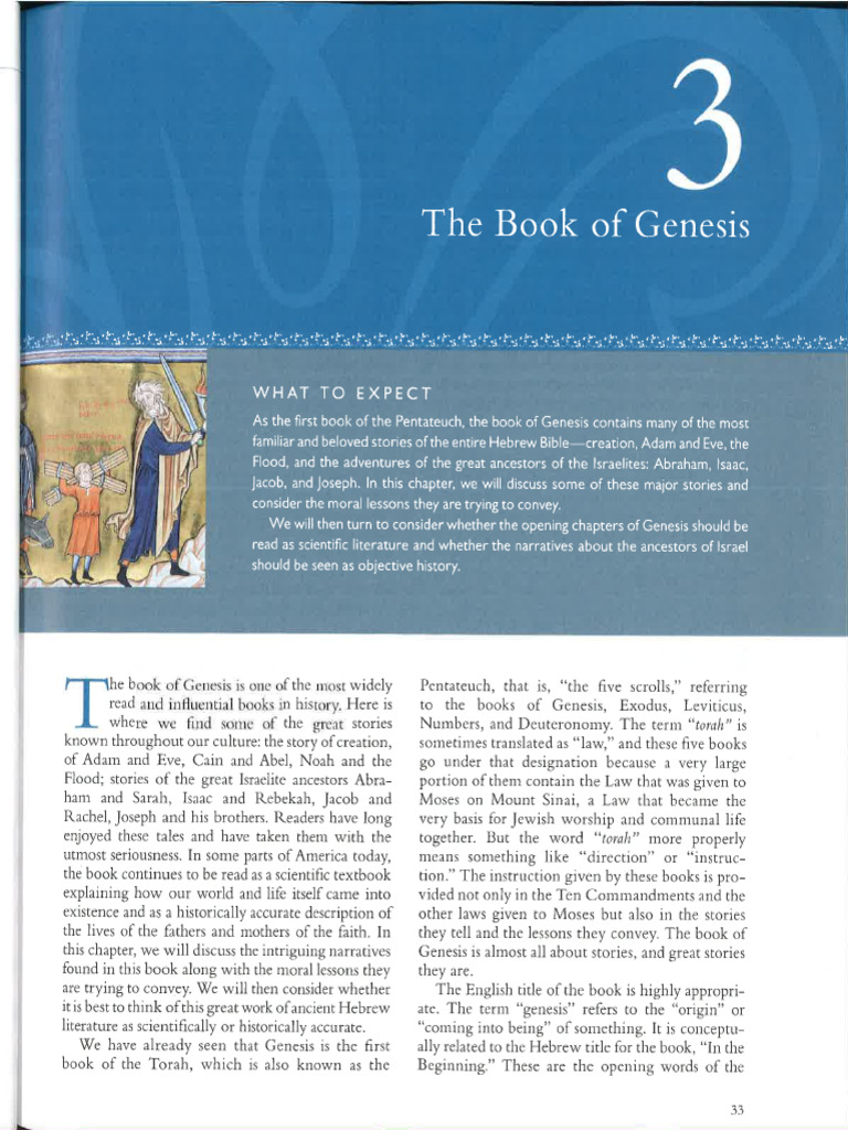 Understanding the Book of Genesis | PDF | Book Of Genesis | Torah