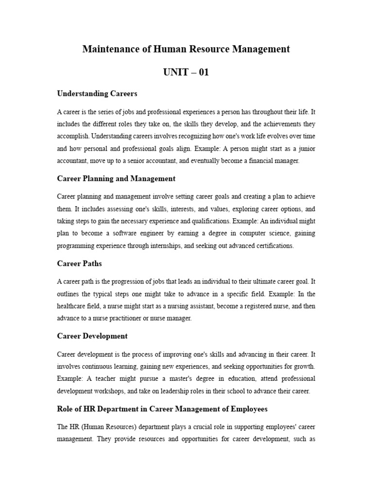 MHRM SUmmary Unit (1-5) A.Rahman | PDF | Occupational Safety And Health ...