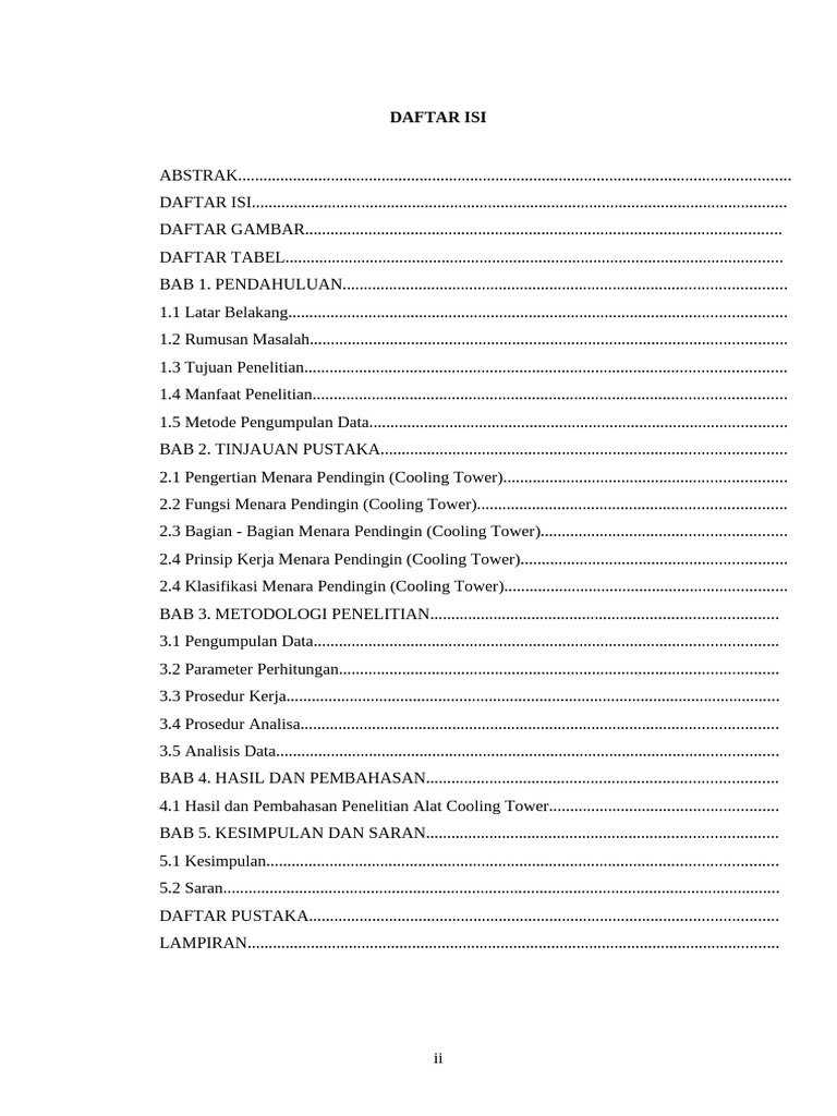Daftar Isi | PDF