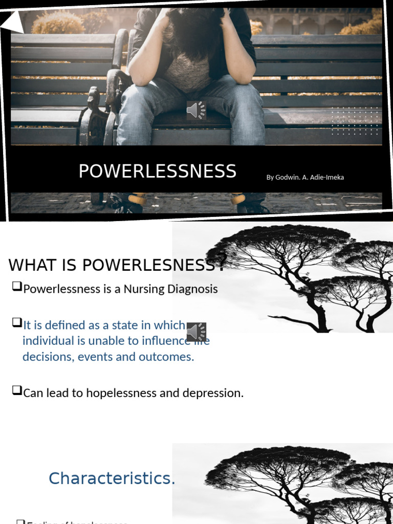 Powerlessness. Final | PDF