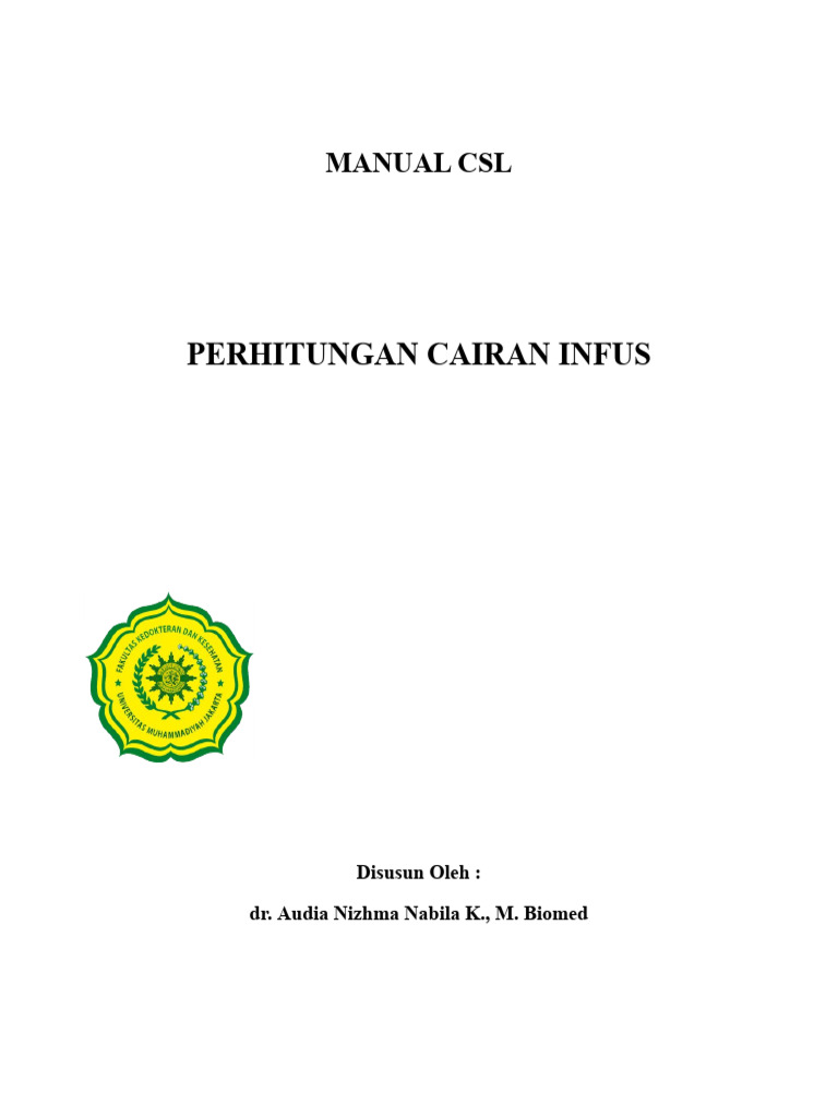 Infus CSL | PDF