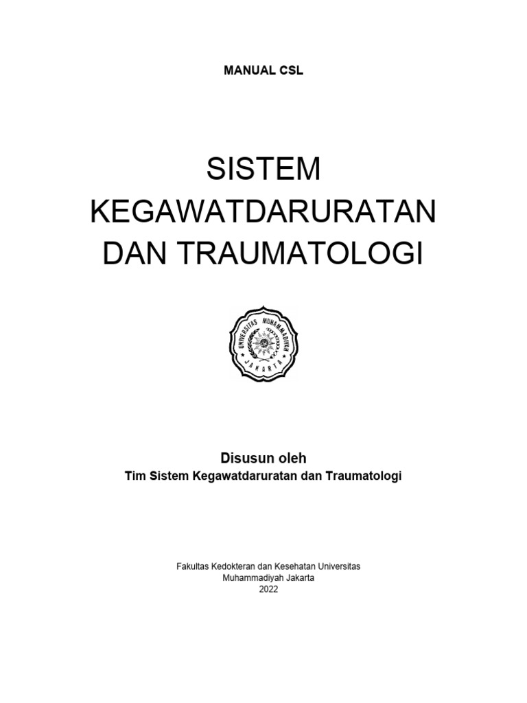 Trauma CSL | PDF