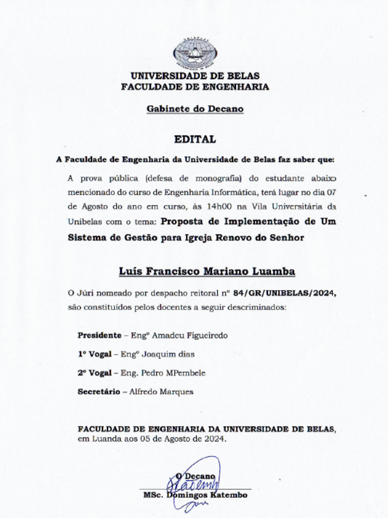 Luis Luamba | PDF