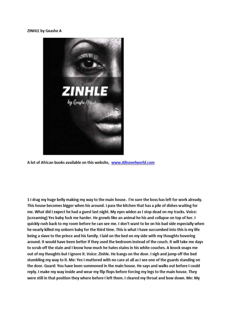Zinhle by Gxashe- A | PDF