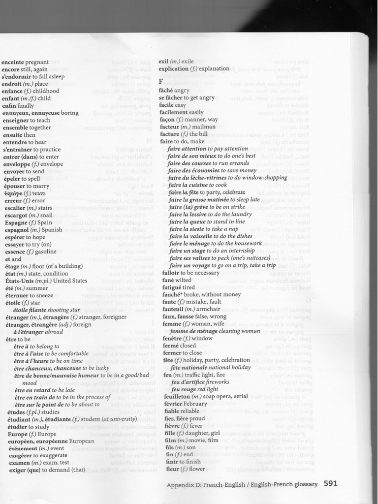 French English Glossary 5 | PDF