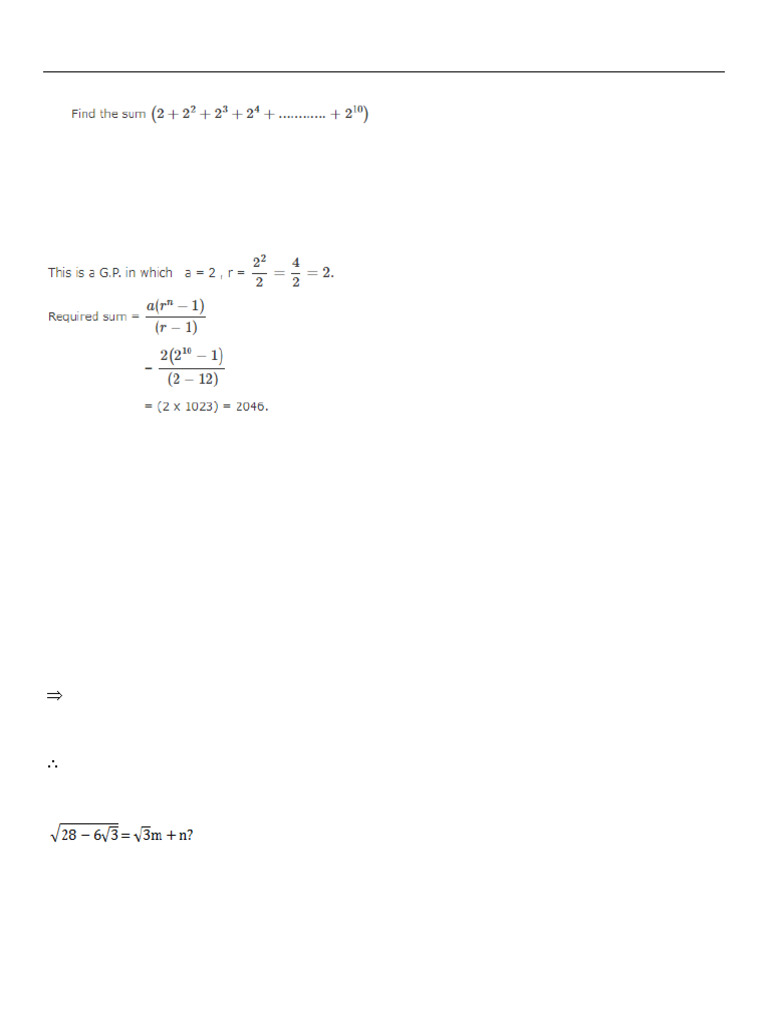 Full Mock - 4 Math Solved PDF: Answer: Explanation | PDF