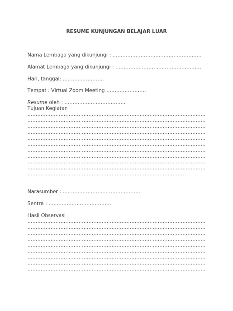 Resume KBL | PDF