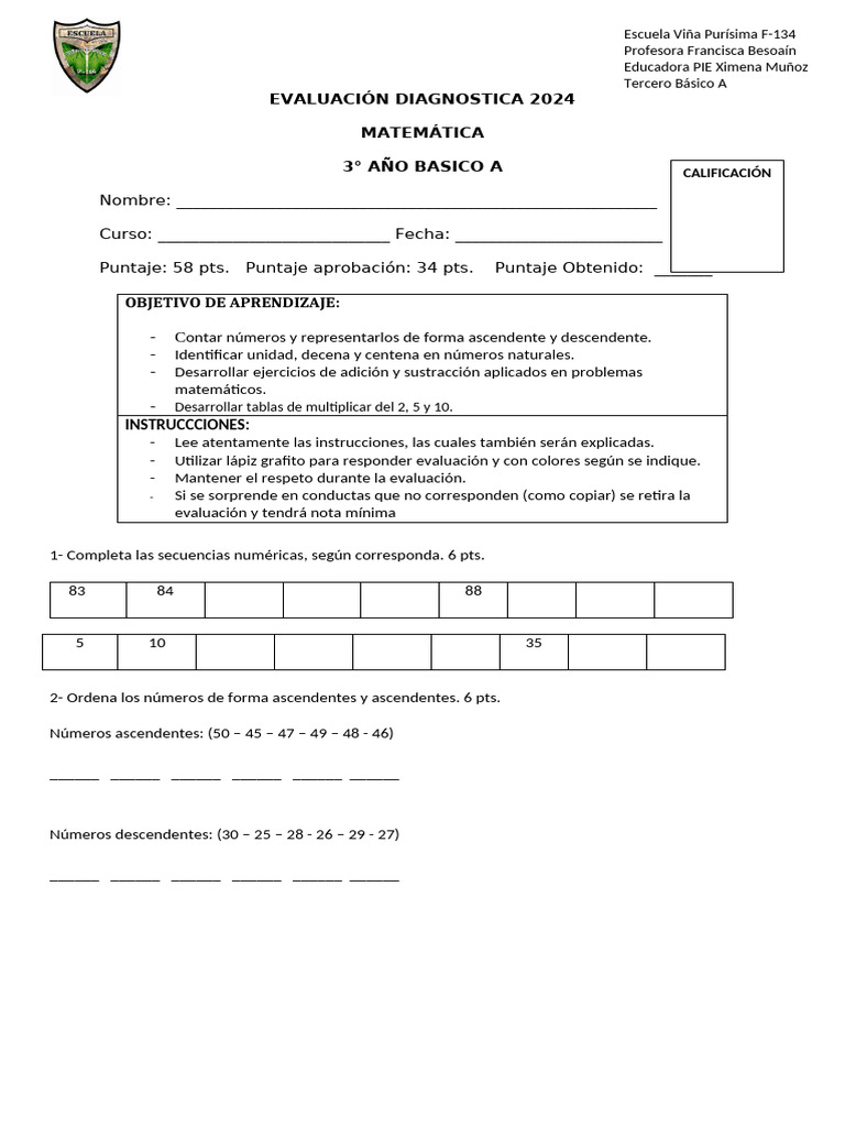 3BB Matemática | PDF