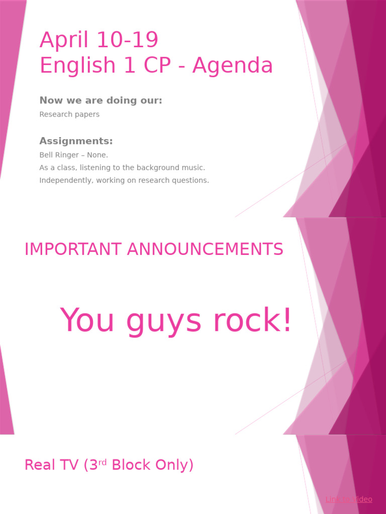 Research Project Slides | PDF