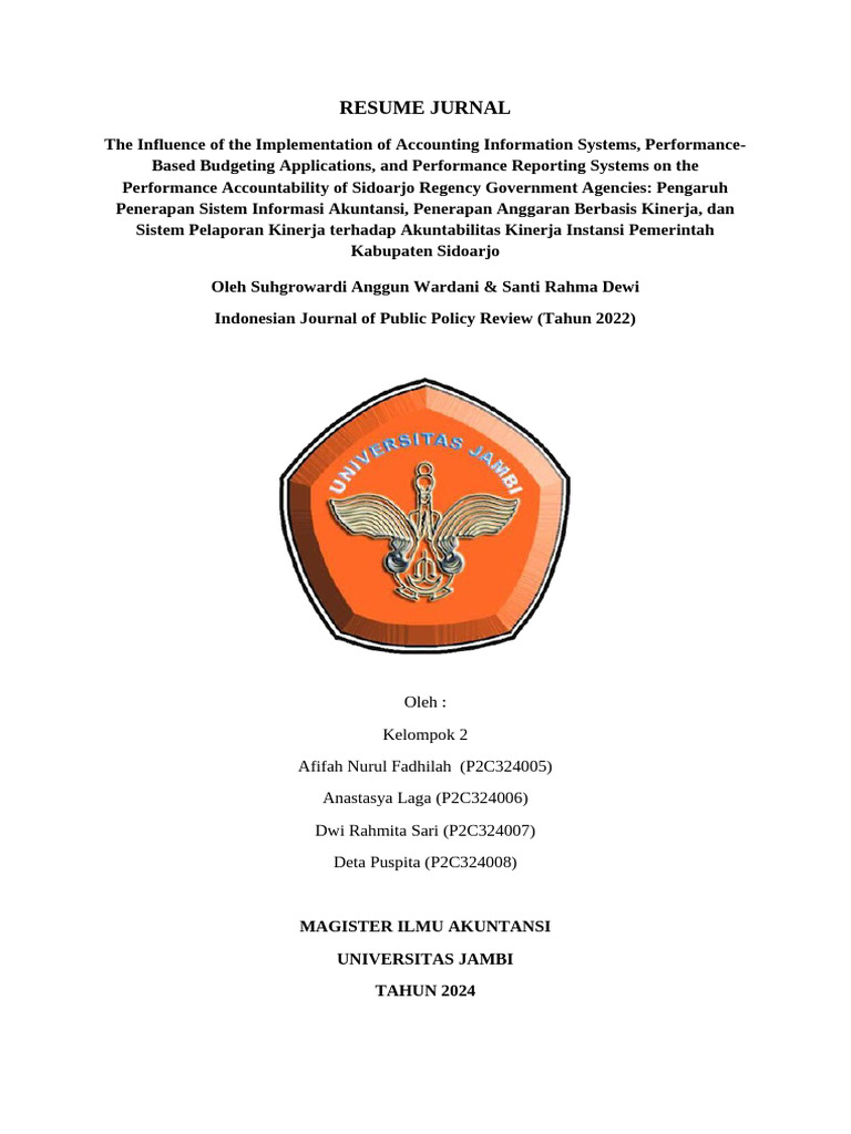 Resume Riset Sia & Pemerintahan | PDF