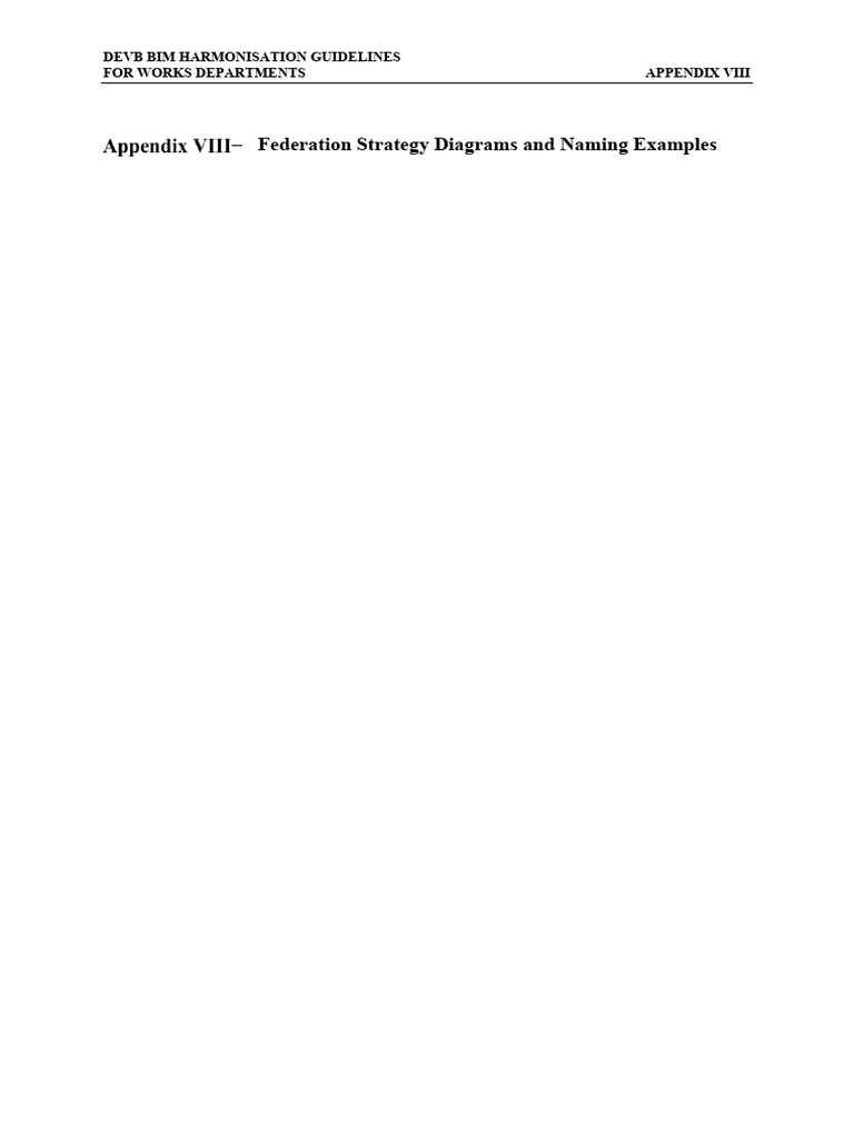 Appendix VIII - Federation Strategy Diagrams and Naming Examples (v2) | PDF