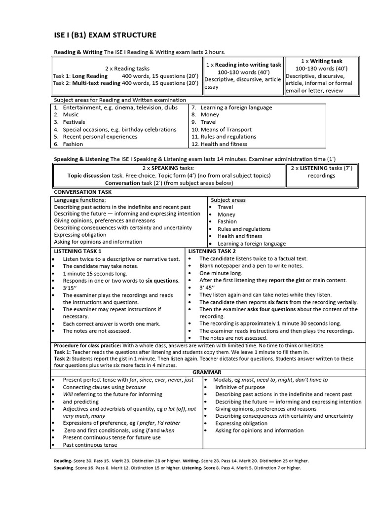 2.ISE I Structure | PDF