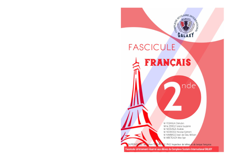 Français 2nde | PDF