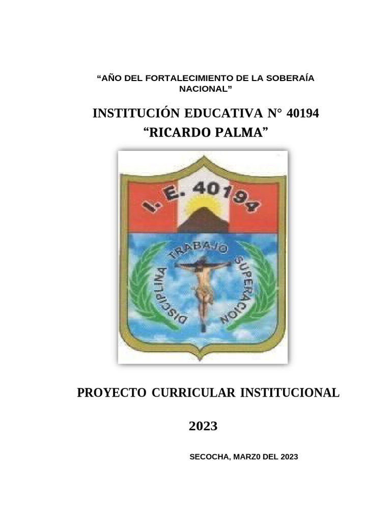 I.E. 40194 - Pci 2023 | PDF