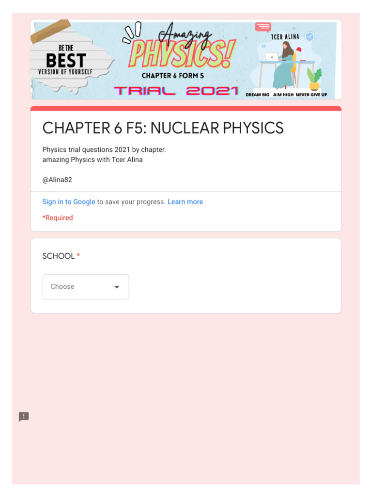 ?CHAPTER 6 F5_ NUCLEAR PHYSICS | PDF