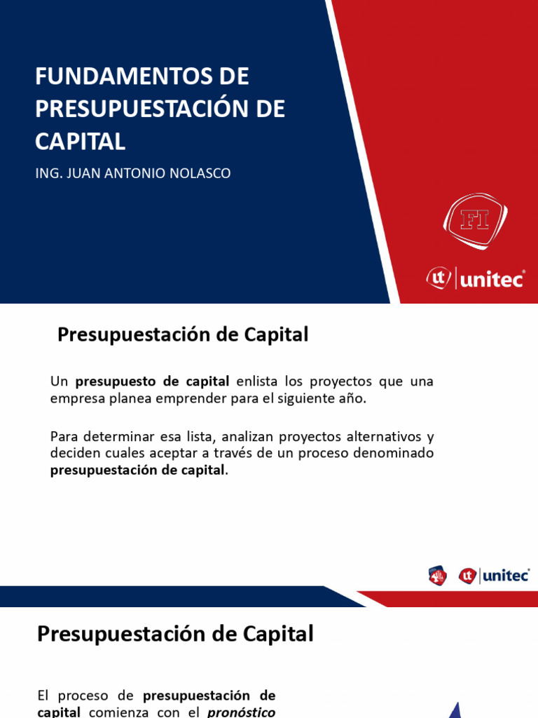 09 - Fundamentos de La Presupuestación de Cap - ANTONIO ONIO NOLASCO | PDF