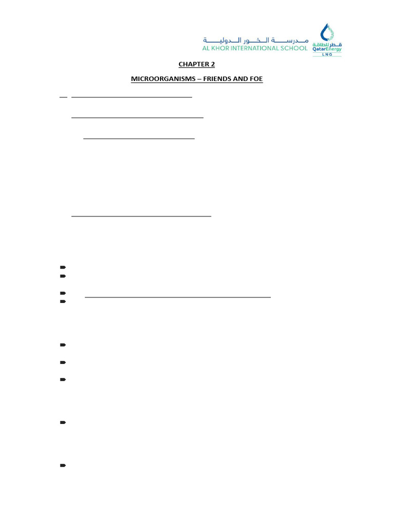 Notes - Microbes - Edited | PDF
