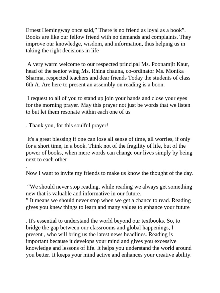 Ernest Hemingway Once Said | PDF | Learning | Neuroscience