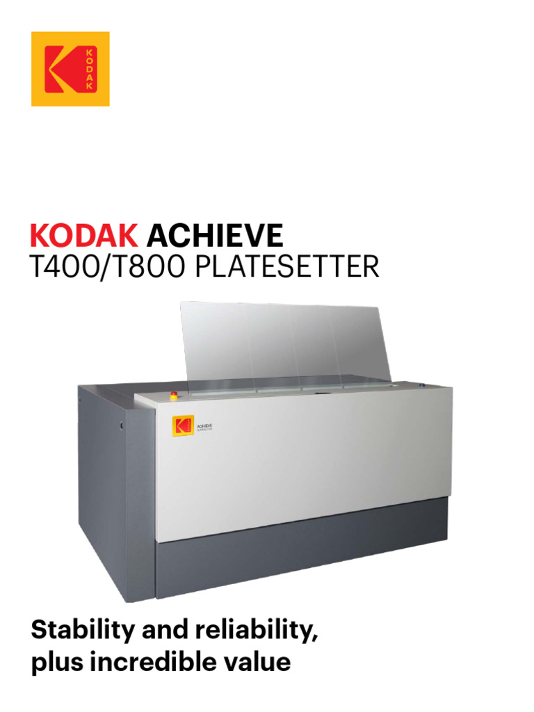 KODAK-ACHIEVE-T400-T800-Platesetters-brochure-EN (3) | PDF