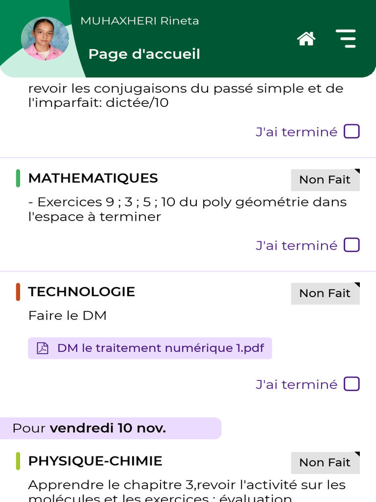 Espace Élèves - Pronote 2023.0.2.5 - College de Rivery College Jules ...